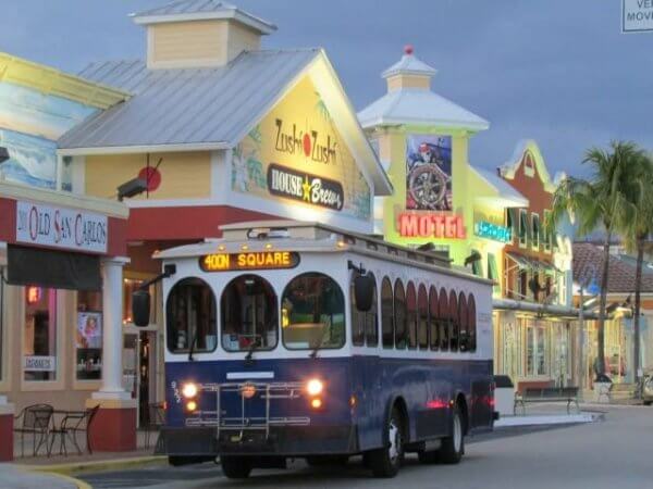 Fort Myers Beach Trolley & Tram Info - Fort Myers Beach Chamber